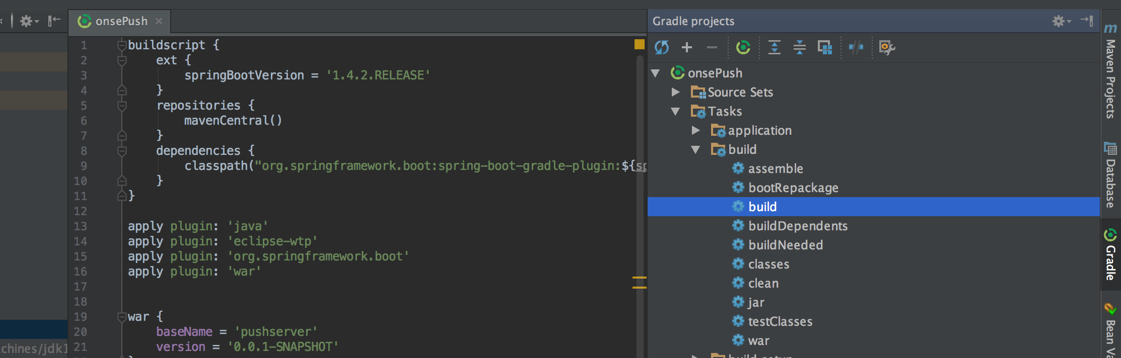 Gradle 기반 Spring 프로젝트 IntelliJ에서 임포트와 실행하기 · GitHub